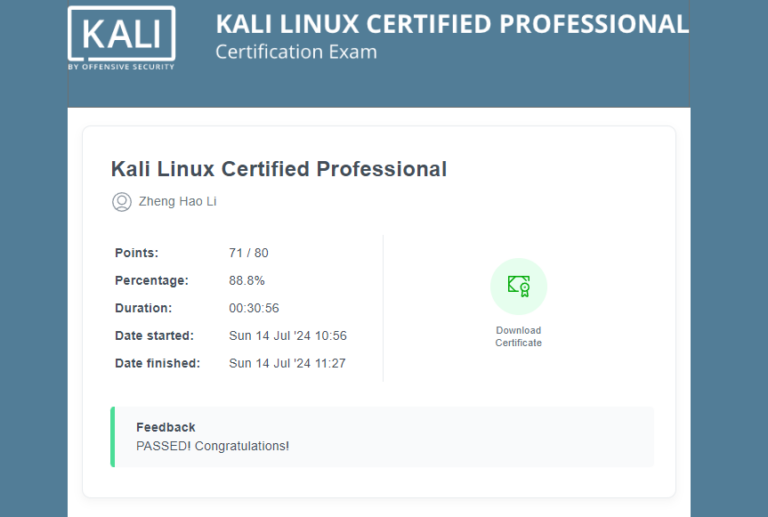 KLCP Comprehensive Exam Guide 2024 - James Li Can Hack